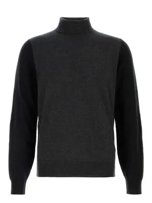 MAISON MARGIELA Maison Margiela Two-Tone Wool Sweater Multicolor