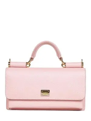 Dolce & Gabbana Dauphine Print Calfskin Leather Mini Bag - Multicolor