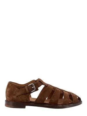 Church's CHURCH'S Suede Fisherman Sandals Orange