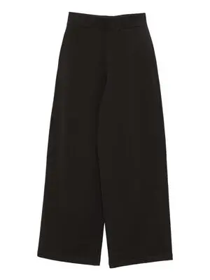 LEMAIRE Wool And Cotton Wide-leg Trousers - Multicolor