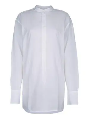 TOTEME Stand-collar Shirt - Multicolor