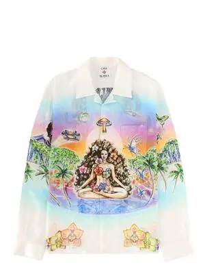 Casablanca Innocence Shirt With Print - Multicolor