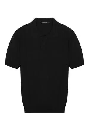 Tagliatore Polo In Cotone - Black