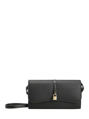 Stella McCartney Ryder Flap-over Crossbody Bag - Black