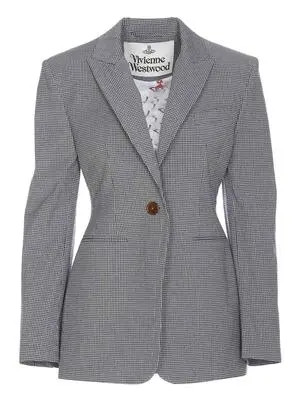VIVIENNE WESTWOOD Lauren Cotton Jacket - Black