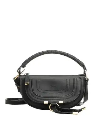 Chloé Marcie Shoulder Bag - Black