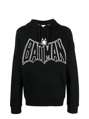LANVIN Batman Graphic Hooded Sweatshirt - Black