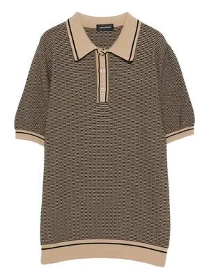 Tagliatore Polo Shirts - Brown