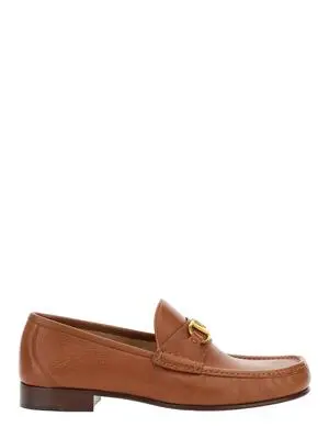 Valentino Garavani Valentino Garavani VLogo Signature Leather Loafers Multicolor