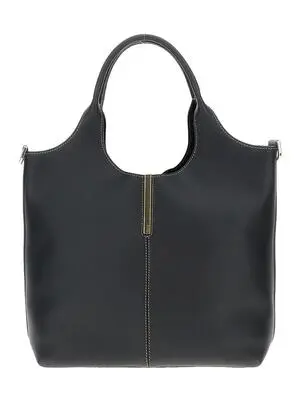 TOD'S TOD'S Leather Tote Bag With Removable Shoulder Strap Multicolor