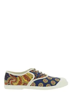 Valentino Garavani Floral Print Low Top Sneakers - Multicolor