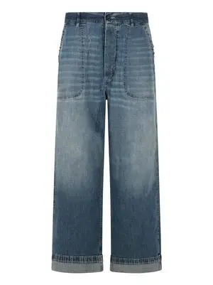 MAISON MARGIELA Light Cotton Jeans - Blue