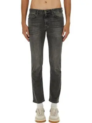BOSS BOSS Delaware Slim Fit Jeans Gray