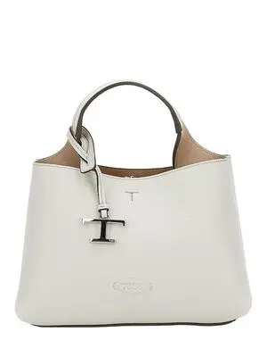 TOD'S Mini Leather Shopping Bag - Multicolor