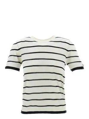 Max Mara Max Mara Striped Cashmere Knit Top Multicolor