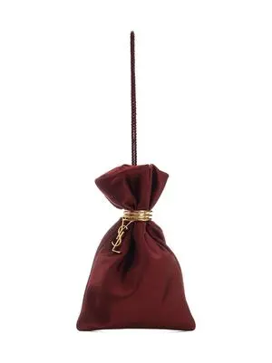 Saint Laurent Evening Pouch With Cassandre Charm - Multicolor