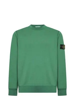 Stone Island Organic Cotton Crewneck Sweatshirt - Multicolor