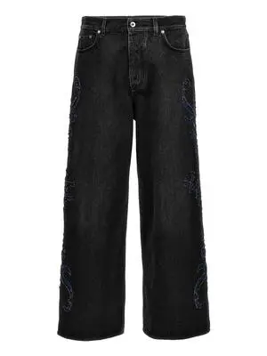 OFF-WHITE OFF-WHITE Denim Flared Jeans