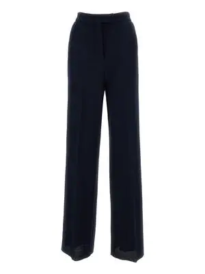 MAX MARA MAX MARA Wool Jersey Wide Leg Trousers