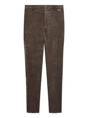 Gucci Stretch Velvet Leggings - Brown