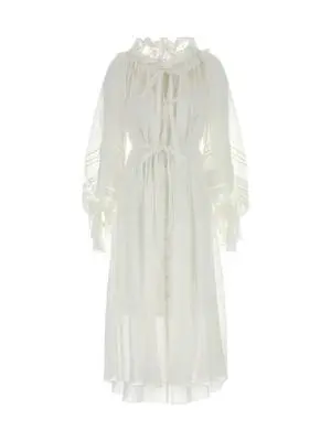 Zimmermann ZIMMERMANN Ramie Rebellion Dress White