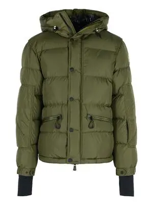 Moncler Kasanka Hooded Down Ski Jacket - Green