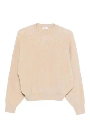 Brunello Cucinelli Round Neck Cashmere Sweater - Multicolor
