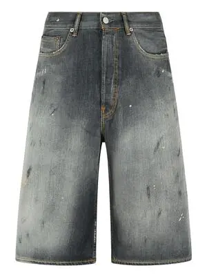 Acne Studios Denim Bermuda Shorts - Black