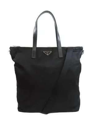 Prada Nylon Tote Bag - Black