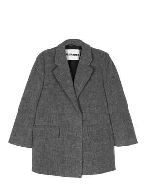 JIL SANDER Caban Coat - Multicolor