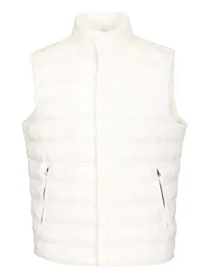 Herno Sleeveless Padded Vest - White
