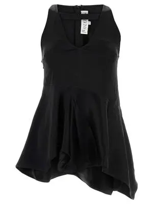 JW Anderson Satin Top - Black