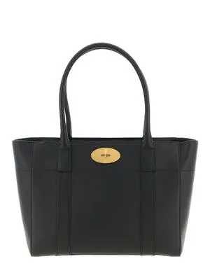 Mulberry Bayswater 9 To 5 Hammered Leather Handbag - Black