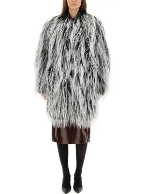 Sportmax SPORTMAX Faux Fur Jacket Multicolor