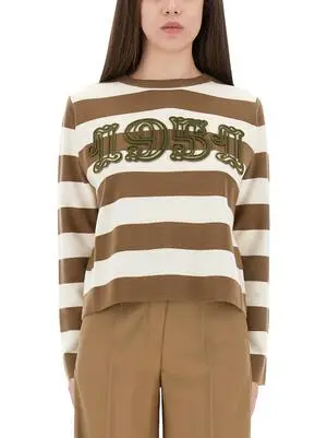 Max Mara MAX MARA Jersey Viterbo Sweater Brown