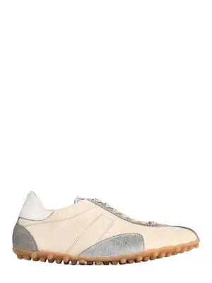 MAISON MARGIELA Calfskin Leather Sneakers - Cream