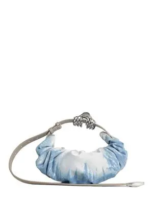 DIESEL® Hobo Grab-d Satin Denim Bag - Blue