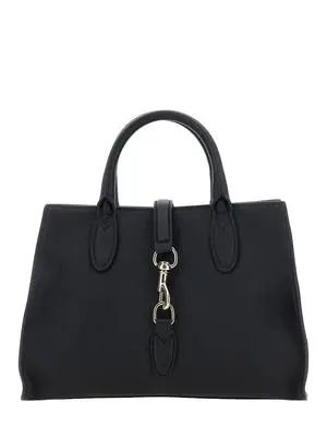 Gucci Jackie Leather Handbag With Horsebit Detail - Multicolor