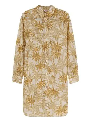ERES Long Sleeve Printed Cotton Shirt - Multicolor
