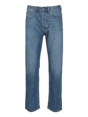 Valentino Garavani Straight Leg Jeans - Blue