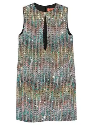 Missoni Sleeveless Sequined Short Dress - Multicolor