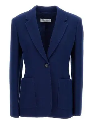 Max Mara Bluette Utility Jersey Jacket - Multicolor