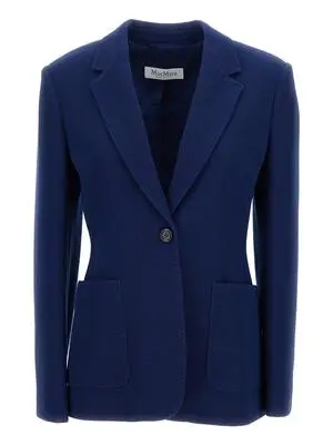 Max Mara Bluette Utility Jersey Jacket - Multicolor