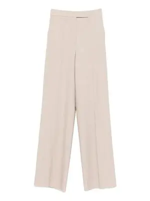 Max Mara MAX MARA Straight-Leg Trousers Cream