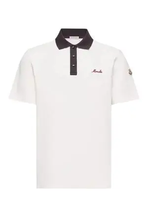Moncler Short Sleeve Polo - Multicolor