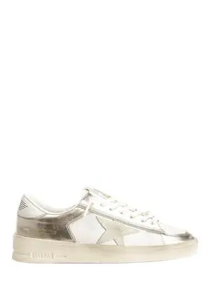 GOLDEN GOOSE Stardan Sneakers - Silver