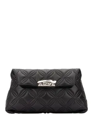 Alexander McQueen Quilted Clutch With Clasp - Multicolor