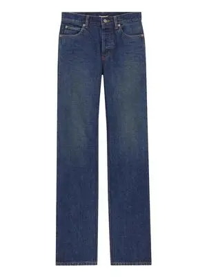 Saint Laurent SAINT LAURENT Low Waist Nico Jeans Blue