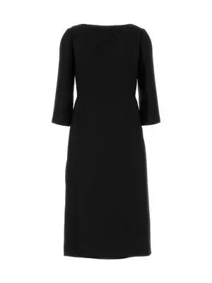 Valentino Garavani Wool Blend Dress - Black