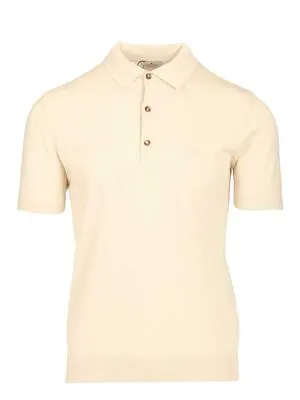 Etro Cotton Knit Polo Shirt - White